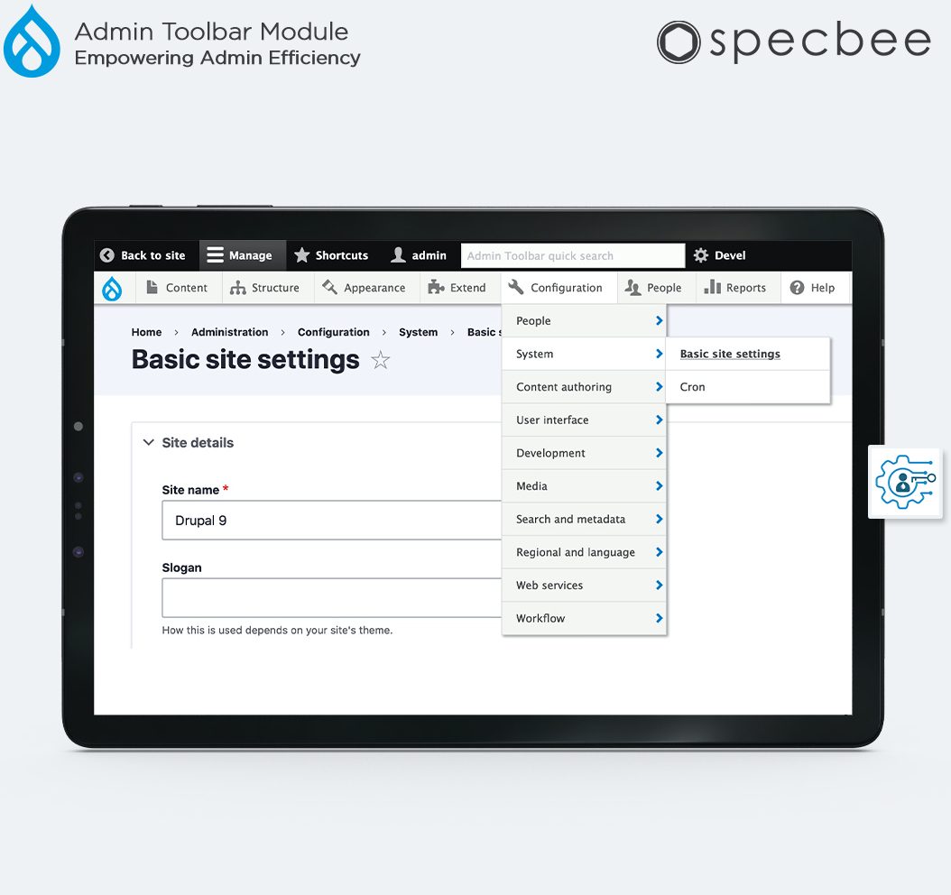 The Admin Toolbar A Must Have Drupal Module Specbee