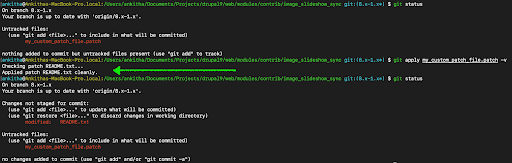 How To Create And Apply A Patch With Git Diff And Git Apply Commands For Your Drupal Website